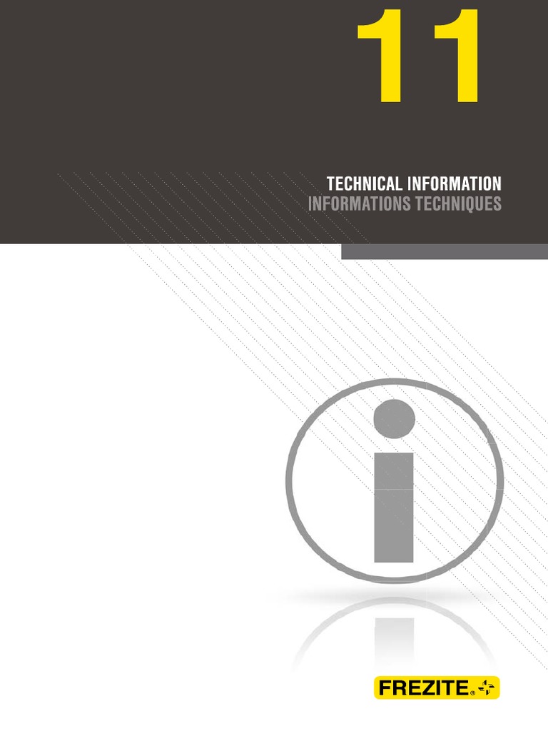 Frezite Tech Info 01 | PDF | Usinage | Matériaux de construction
