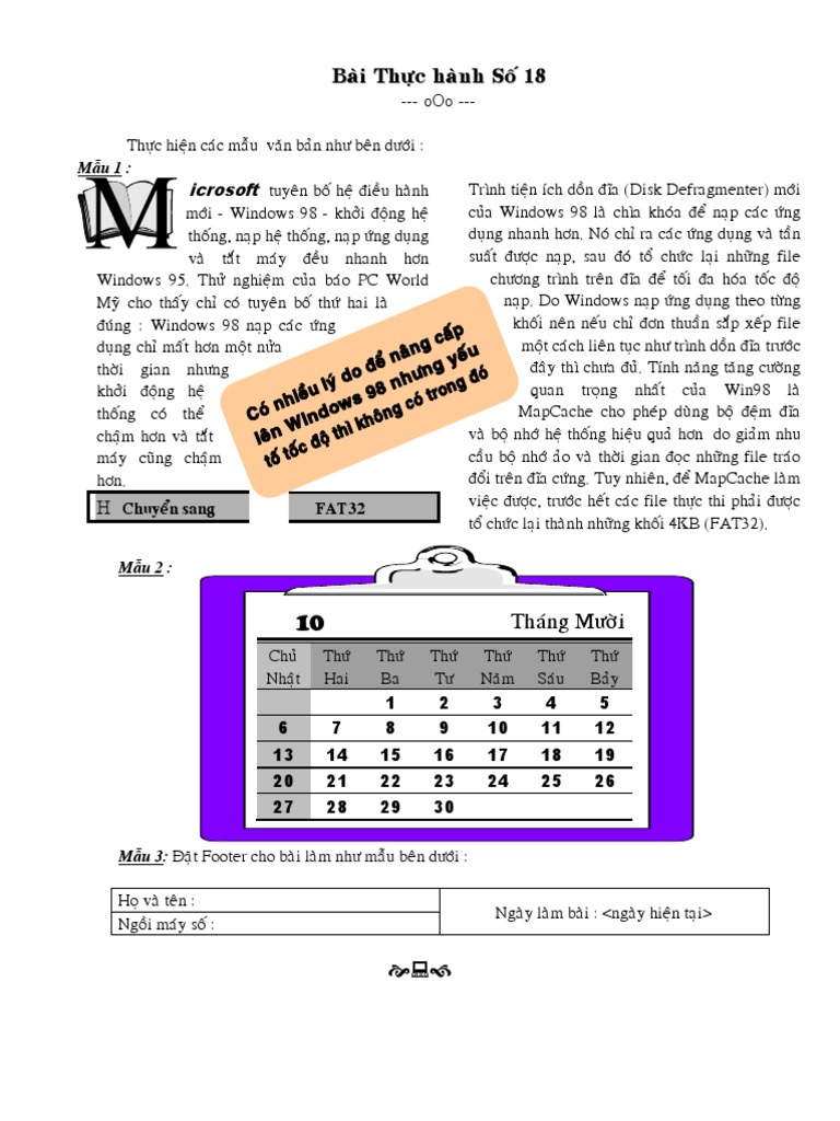 BaiTH THDC Word So - 18 | PDF