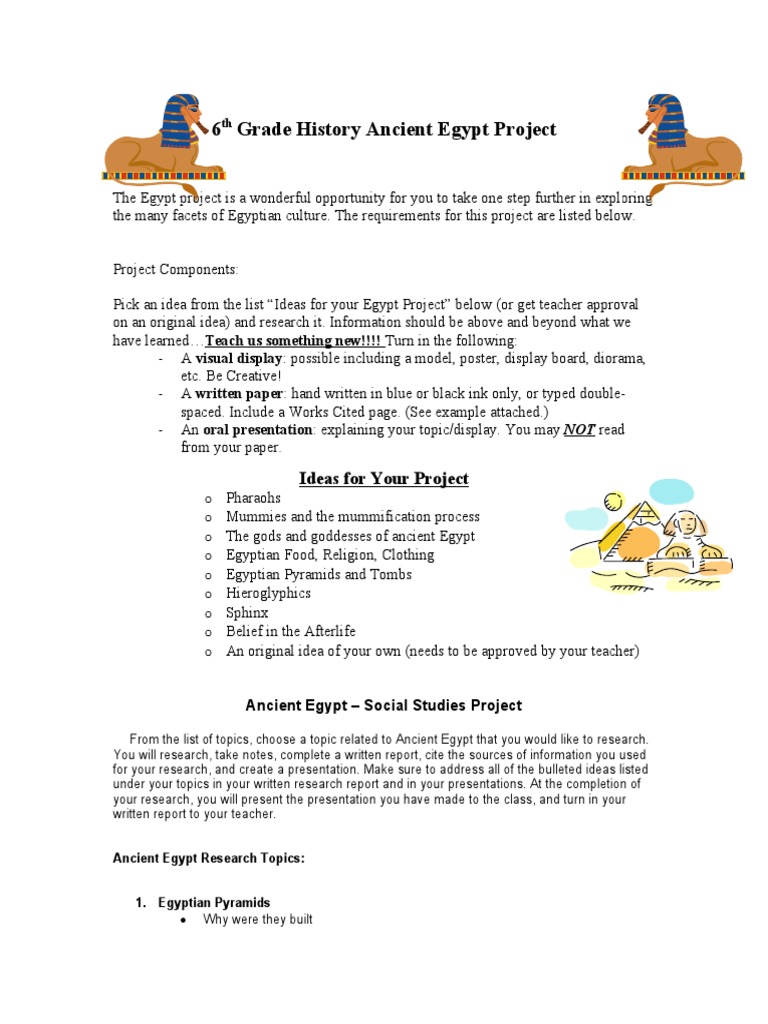 Ancient Egypt Project | PDF | Ancient Egypt | Akhenaten