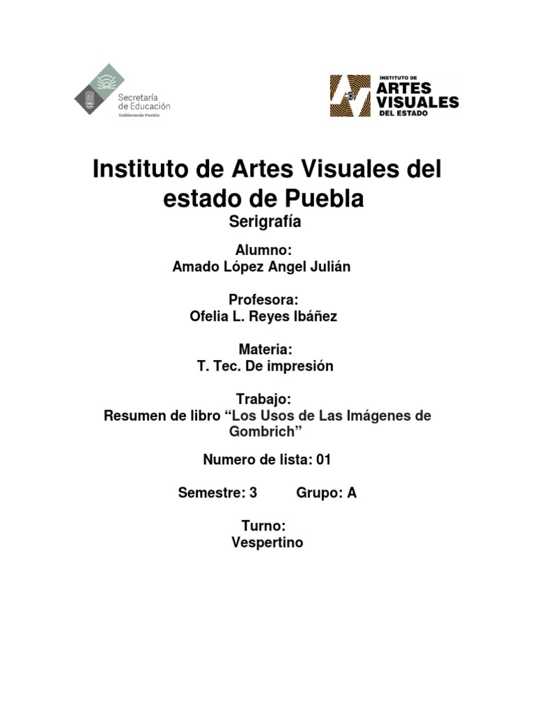 Resumen de Libro | PDF | Imagen | Pinturas