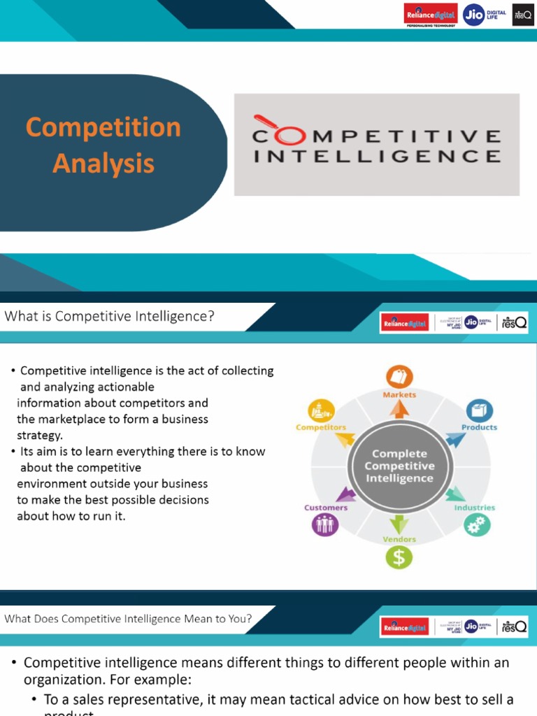Competition Analysis - Competition Analysis - Learn and Grow | PDF