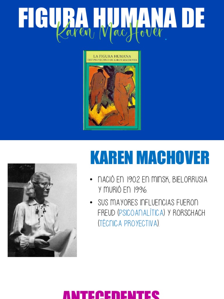Test de Figura Humana de Karen Machover | PDF | Ciencias sociales