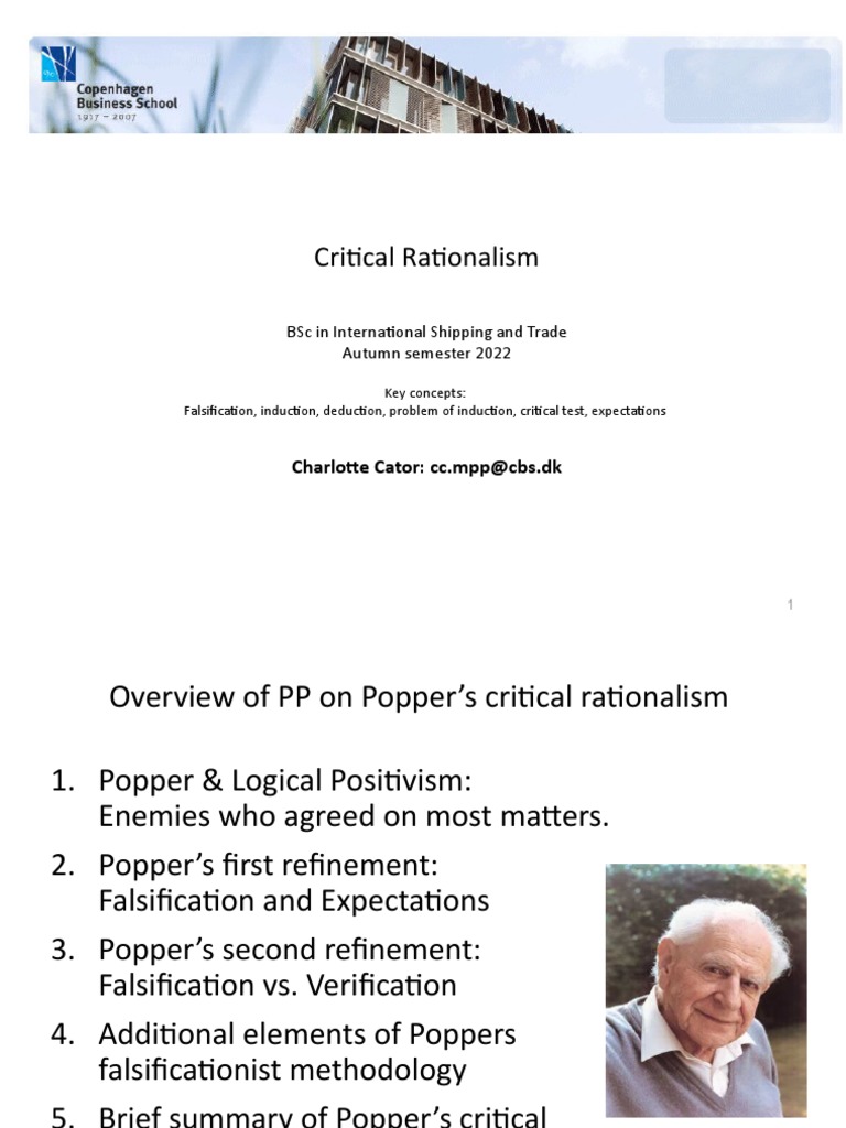 BRM 2022 (Critical Rationalism) | PDF | Falsifiability | Theory