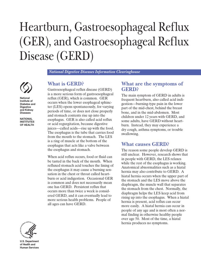 gerd | Gastroesophageal Reflux Disease | Heartburn