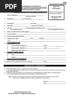 PSA Pass Application Guide | PDF | Safety | Cheque