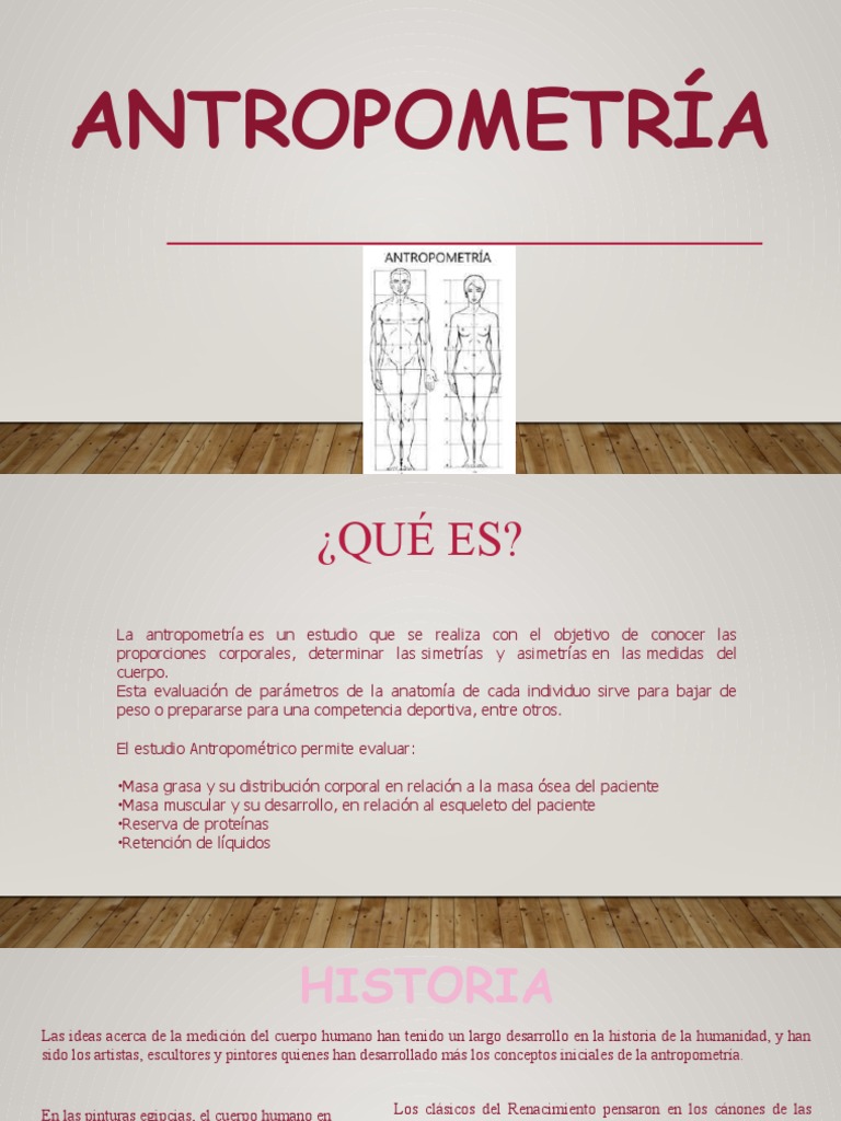 ANTROPOMETRÍA | PDF