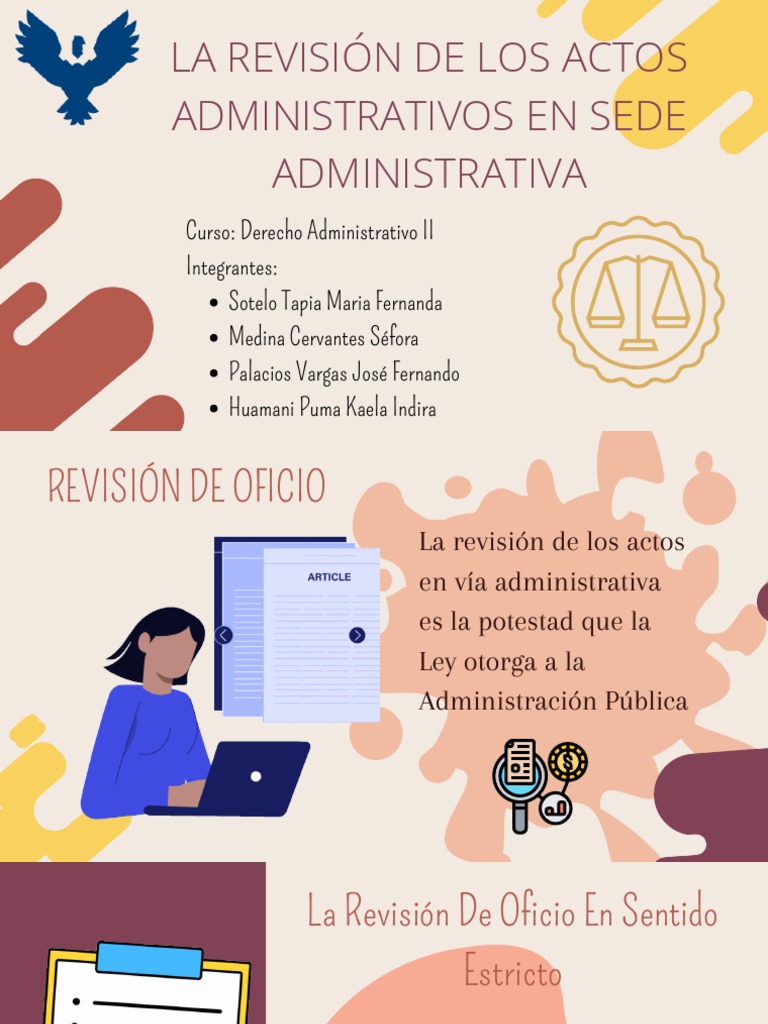 La Revisión de Los Actos Administrativos en Sede Administrativa | PDF ...