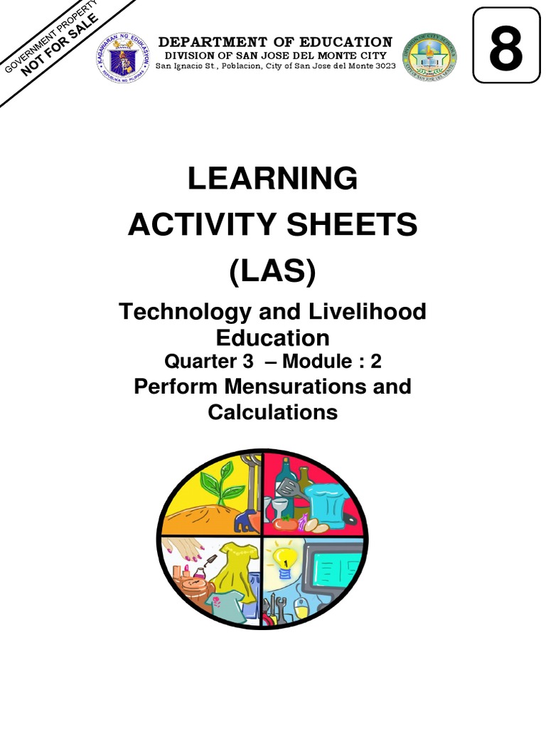 TLE - LAS BPP Module2 | PDF | Litre | Teaspoon