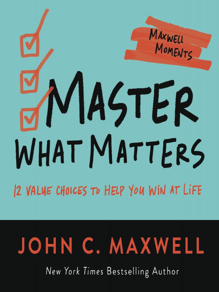Masters What Matter | PDF | Thought | Copyright