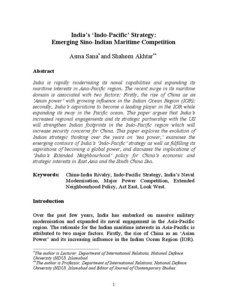 5 SS - Asma Sana and Shaheen Akhtar - No 3 - 2020 | PDF | Indian Ocean ...