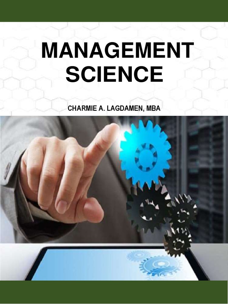 Management Science | PDF | Science | Conceptual Model