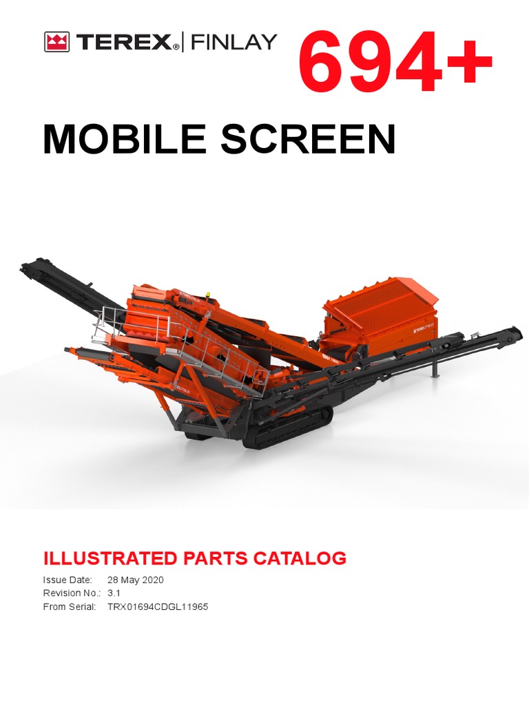 694+ Illustrated Parts Catalog Revision 3.1 FROM SERIAL ...
