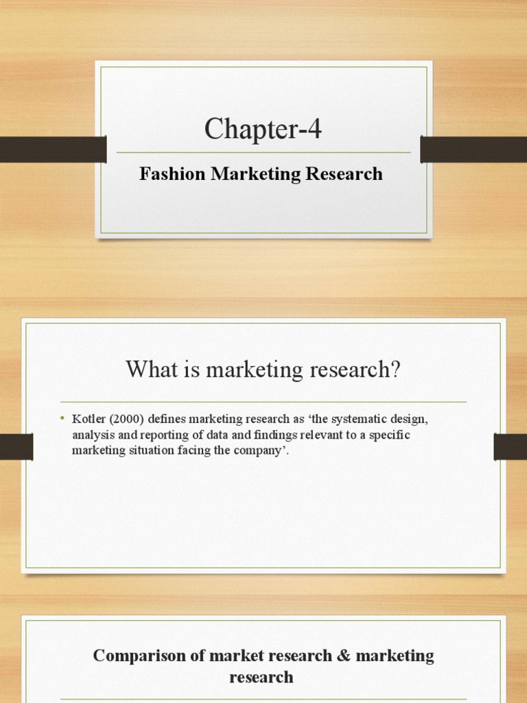 Chapter-4 Marketing Research | PDF | Marketing Research | Sampling ...