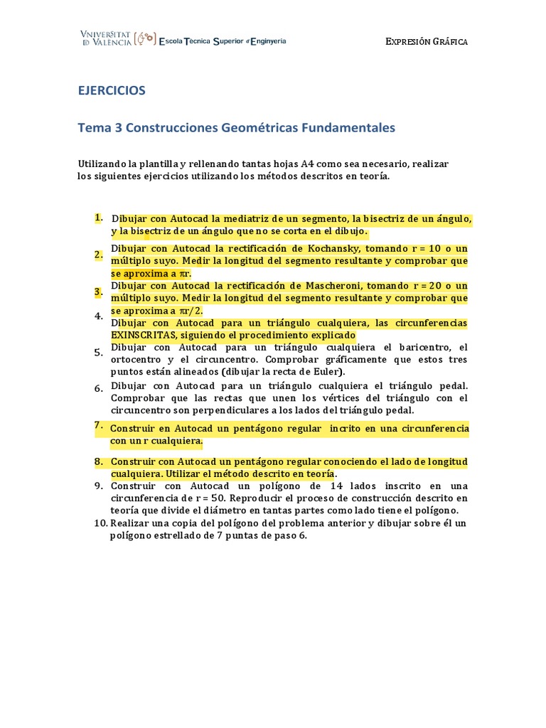 Ejercicios T3 | PDF