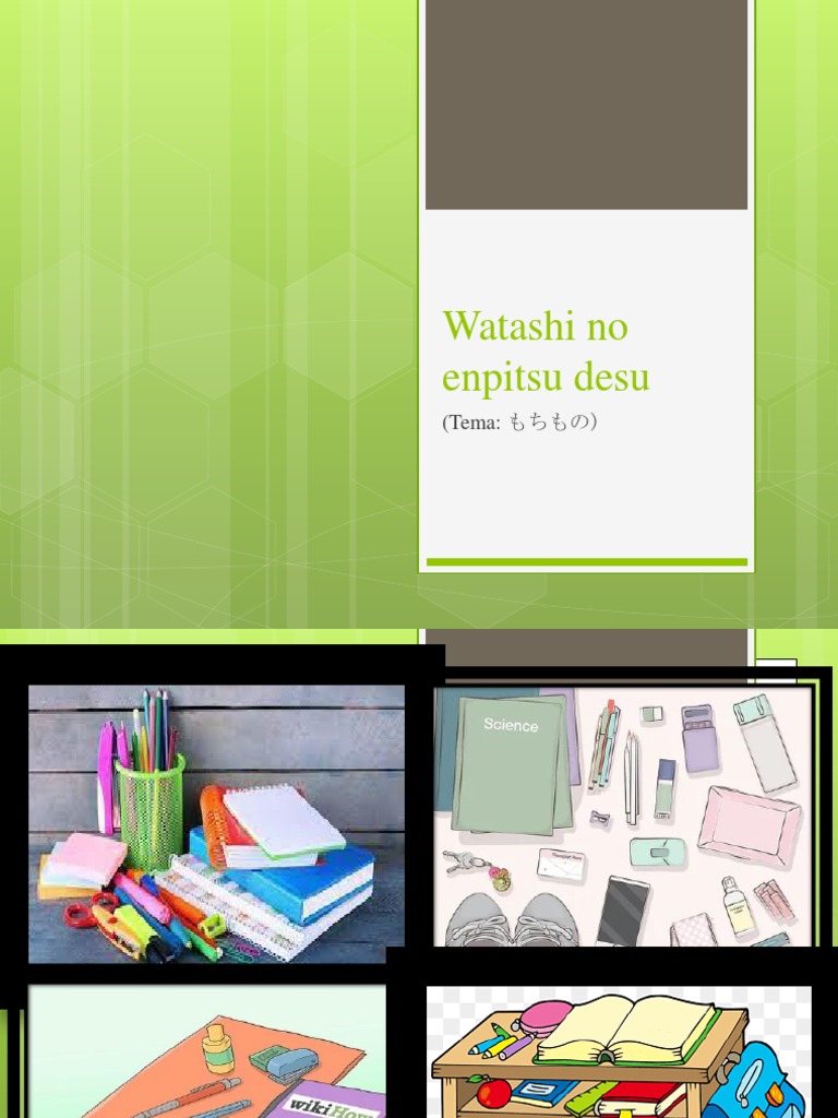 Pembelajaran Kepemilikan Benda Jepang | PDF | Seni & Disiplin Bahasa
