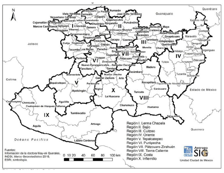 Regiones de Michoacan | PDF