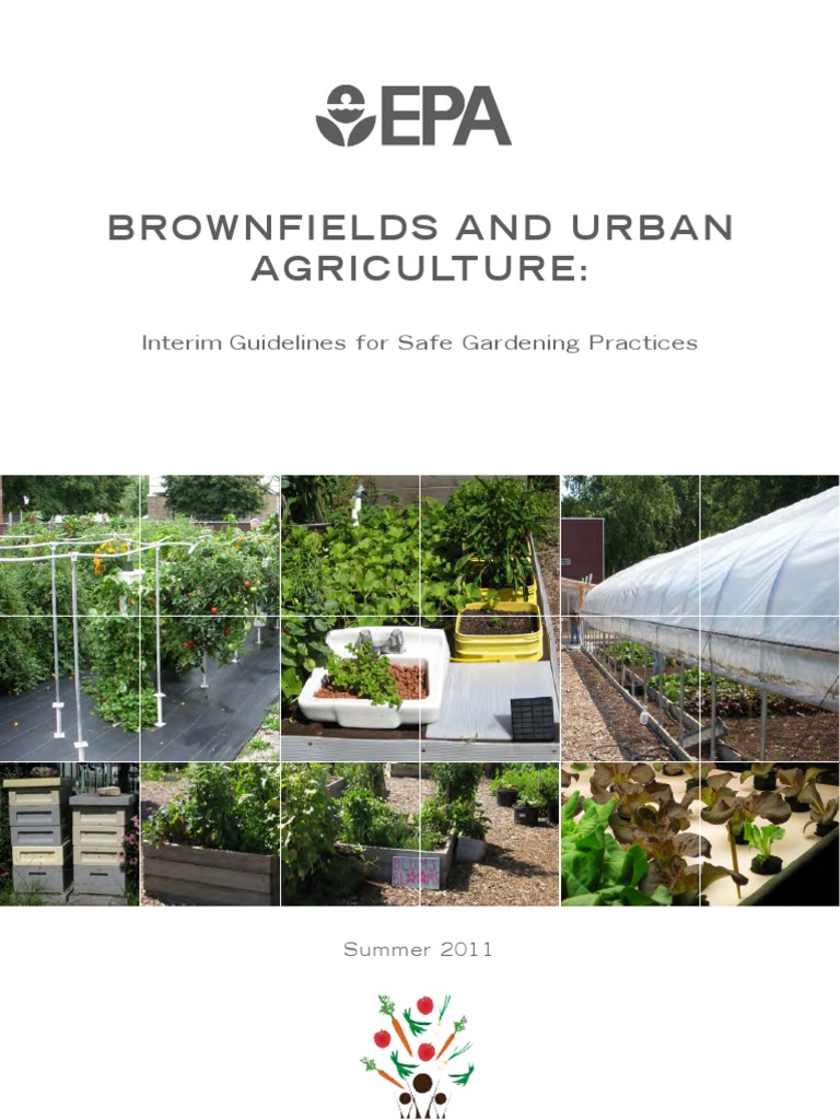 Brownfields and Urban Agriculture | PDF | Urban Agriculture | Soil