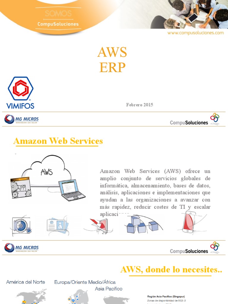 Implementación de ERP en AWS: Ventajas y Consideraciones | PDF ...
