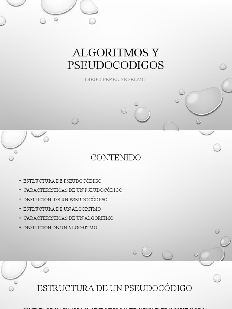 Algoritmos y Pseudocódigos | PDF | Algoritmos | Lenguaje de programación