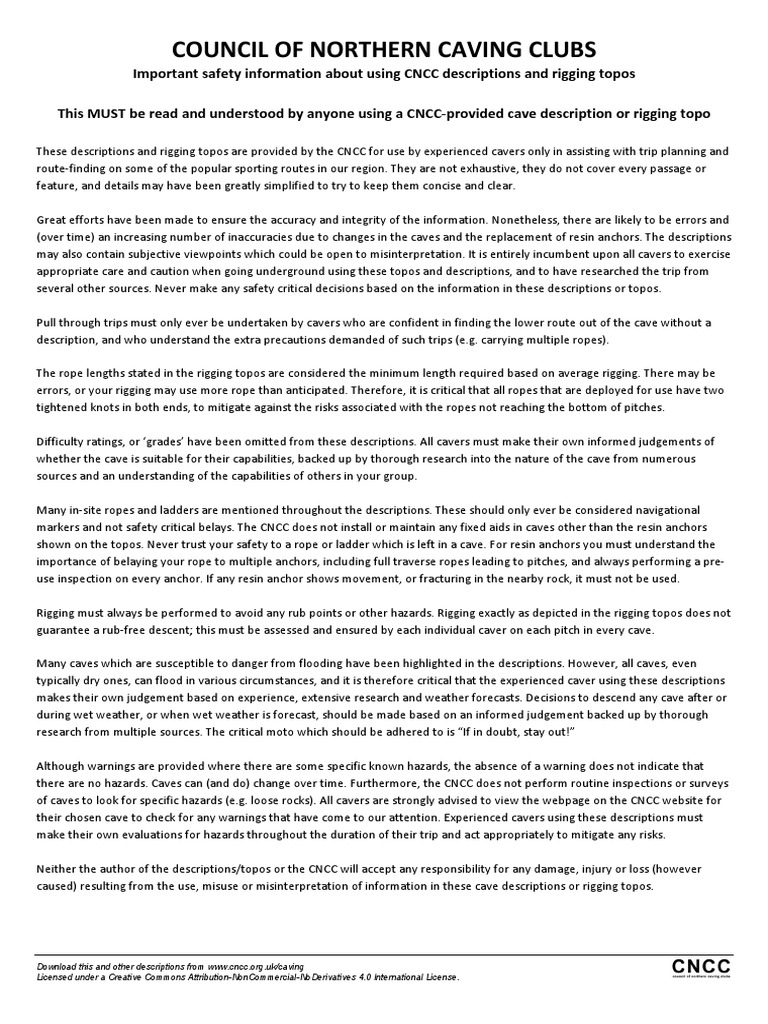 The Leck Fell Master Cave System | PDF