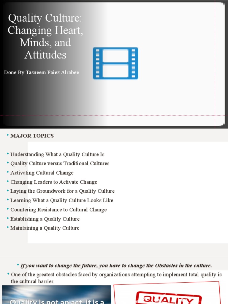 Quality Culture | PDF | Organizational Culture | Psychology
