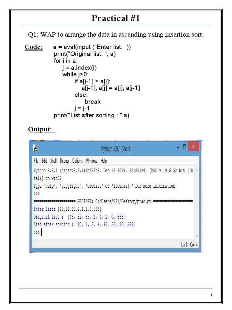Practical Programming Exercises | PDF | Computing | Software Engineering
