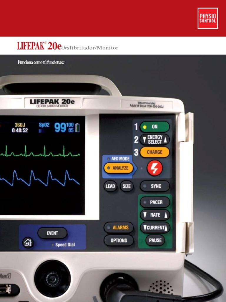 Medtronic LIFEpack Desfibrilador LP20e-Brochure - Español | PDF ...