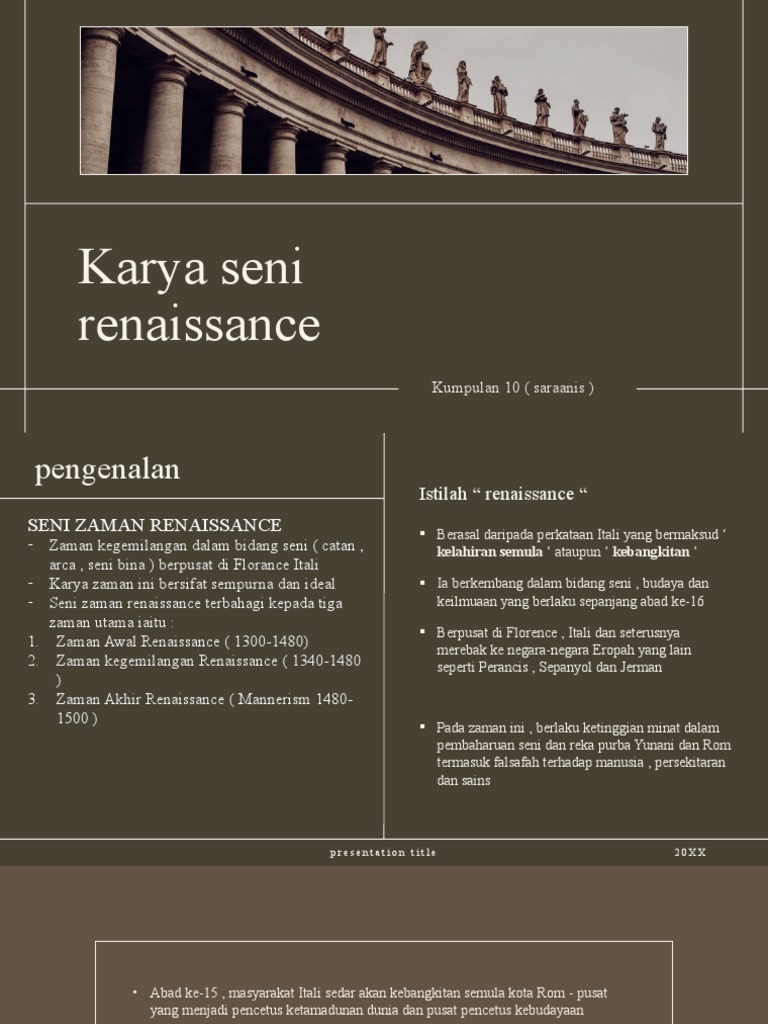 Seni Zaman Renaissance | PDF