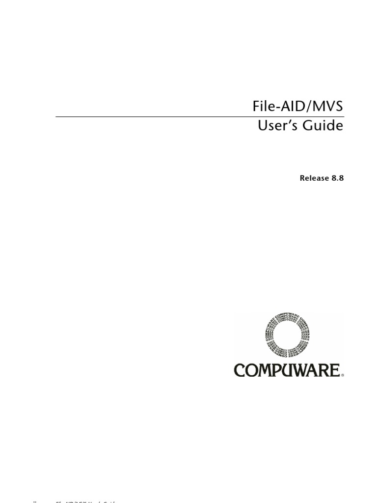 File Aid | PDF | Operating System Technology | System Software
