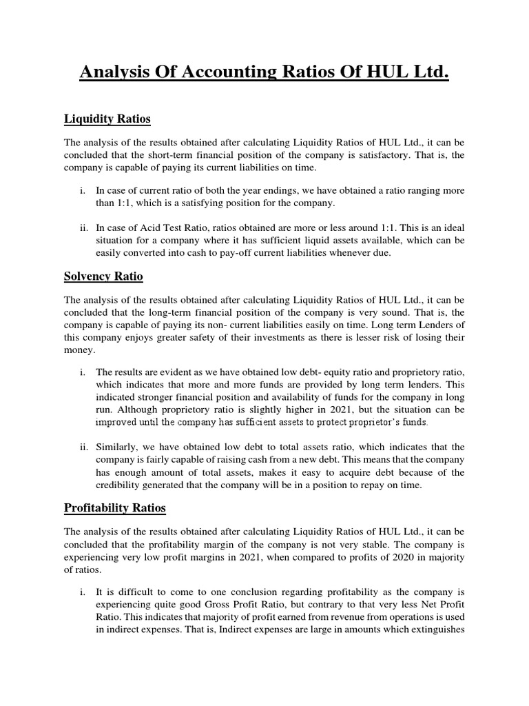 Accounting Ratio Analysis | PDF | Dividend | Revenue Accounting Ratio Analysis | PDF | Dividend | Revenue