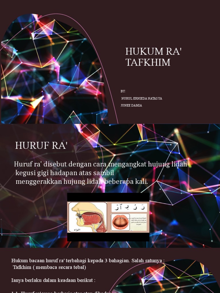 Ra' Tafkhim | PDF | Seni & Disiplin Bahasa