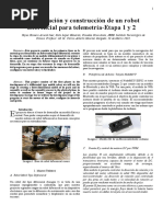 Wall E Proyect | PDF | Robot | Robótica