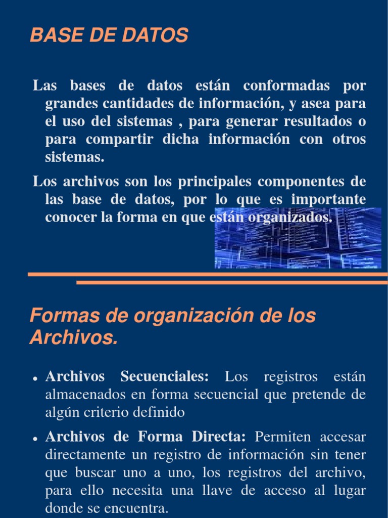 Base de Datos | PDF | Bases de datos | Almacén de datos
