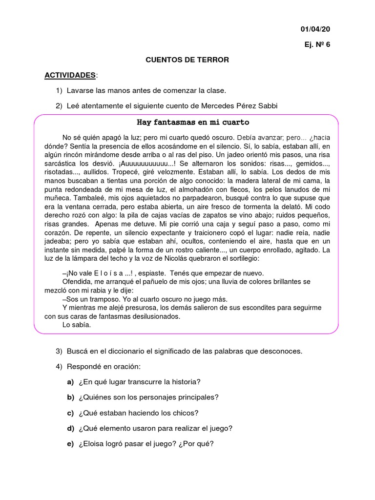 Cuentos de Terror | PDF