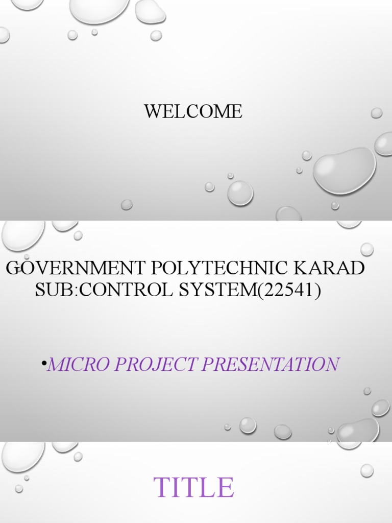 Welcome | PDF | Control Theory | Computing