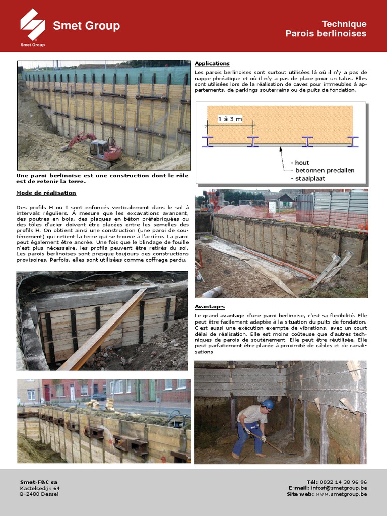 Paroi Berlinoise | PDF | Matériaux de construction | Ingénierie des ...