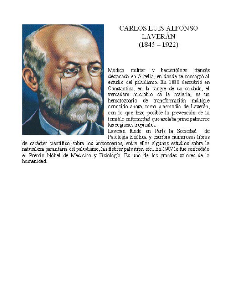 Carlos Luis Alfonso Laverán | PDF