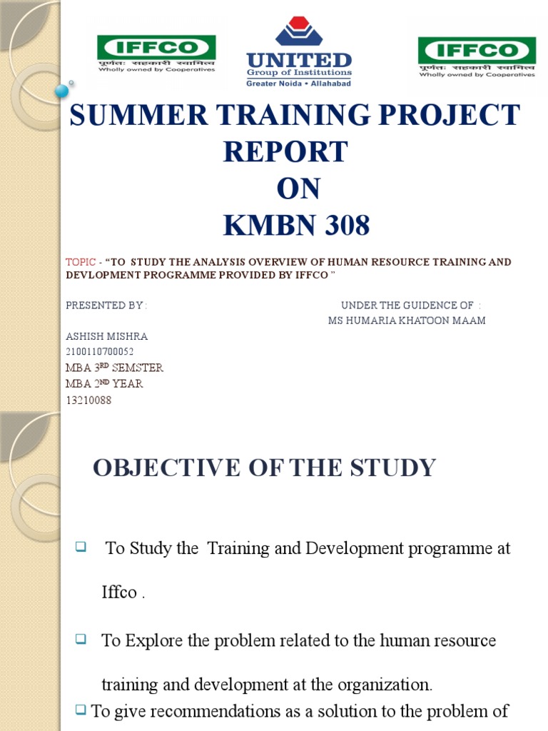 Ashish New STPR PPT Original STPR PPT (2) Final Summer Training Project Newreport | Download ...