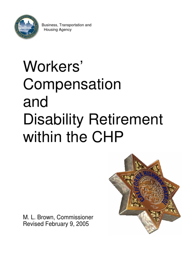 CHP Report | PDF | California Highway Patrol | Workers' Compensation