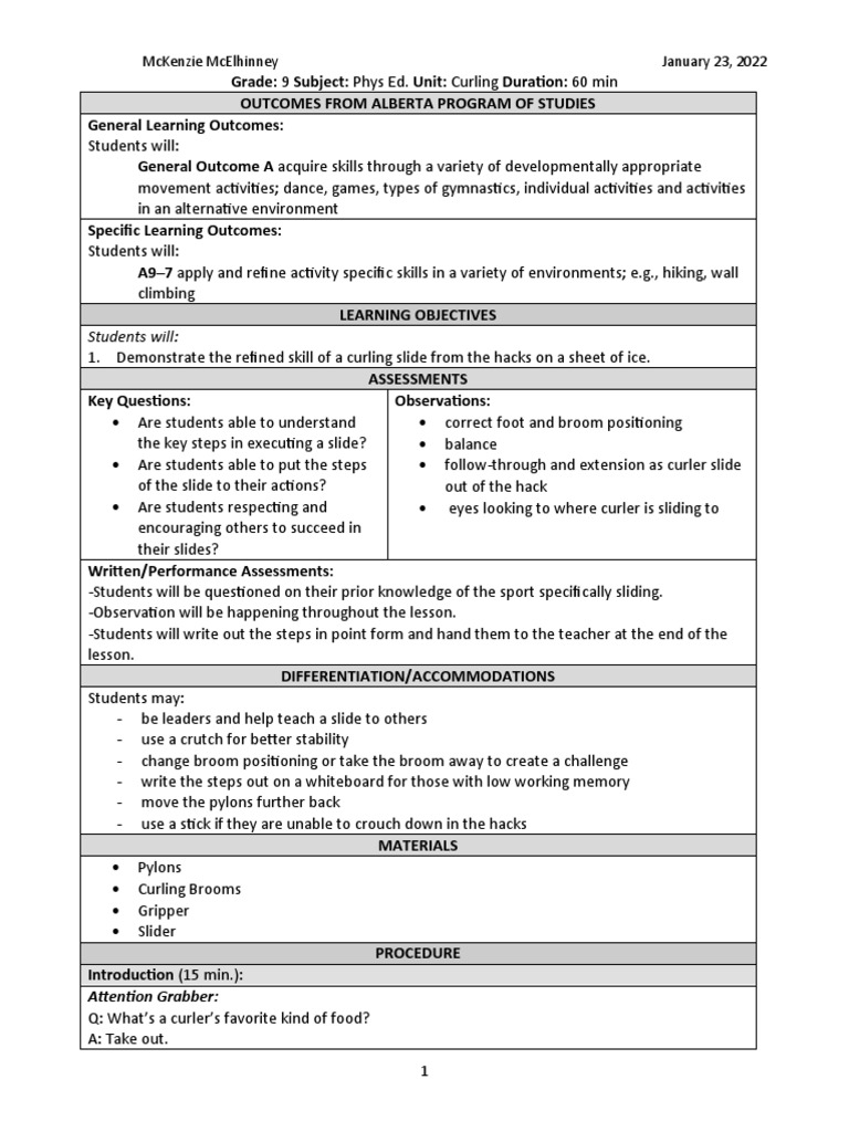 Leadership Lesson Plan Download Free Pdf Learning Cognition