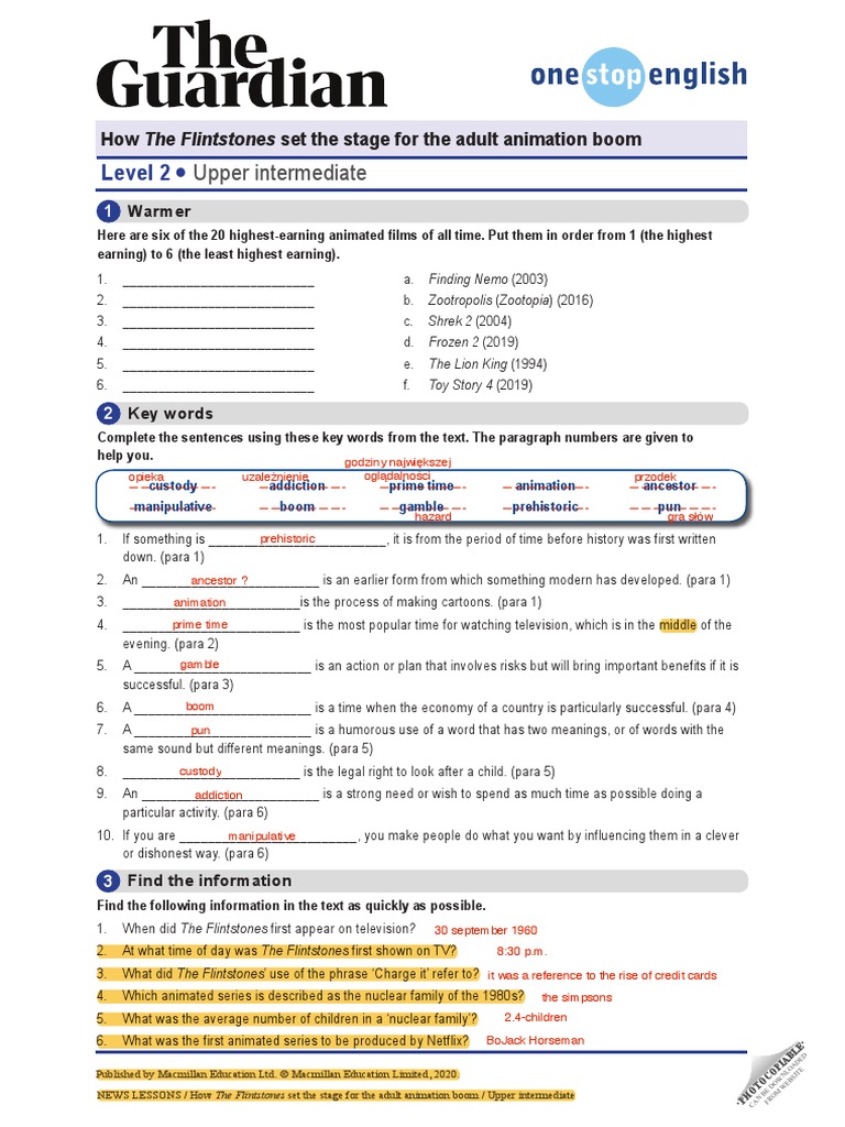 Upper Intermediate: Level 2 | PDF