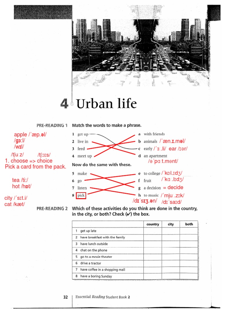 Unit 4 - Urban Life | PDF