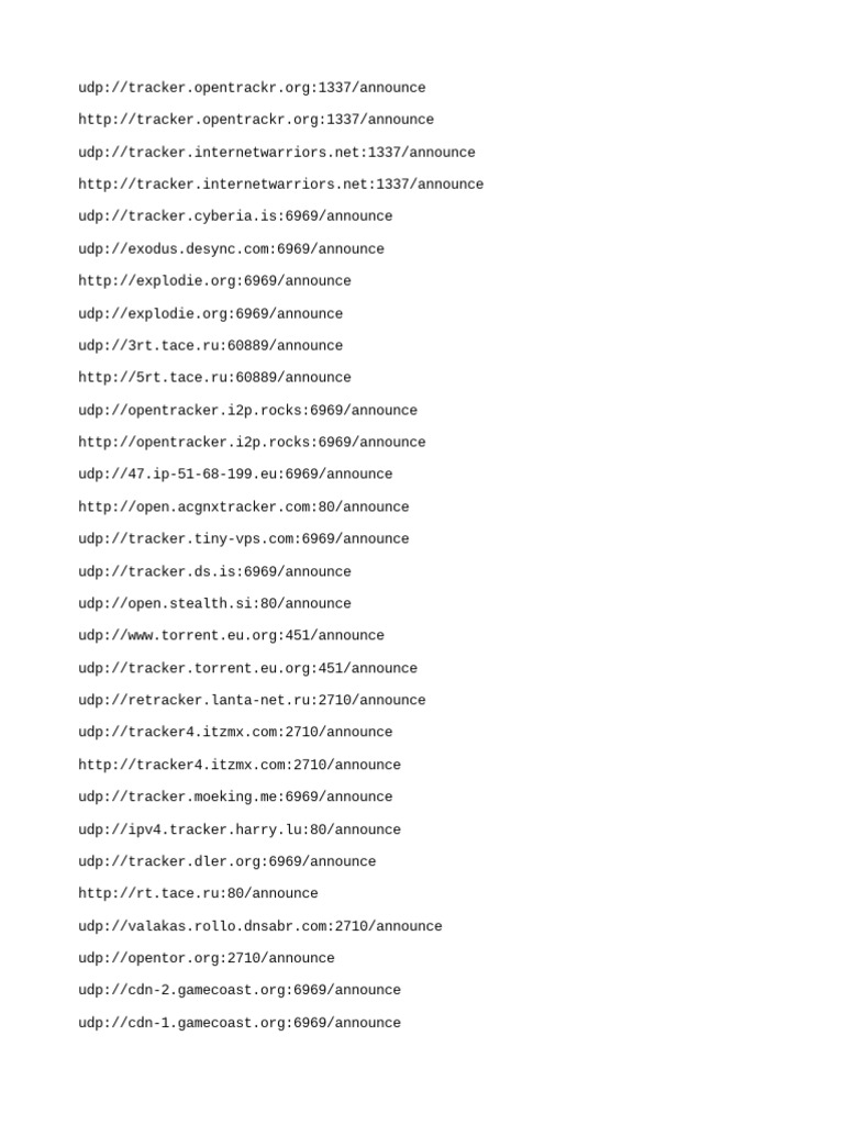 All Trackers | PDF | Computer Science | Computer Network