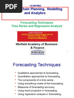 2 Forecasting Techniques Time Series Regression Analysis | PDF | Mean ...
