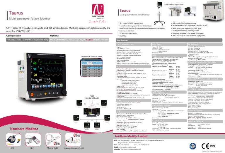 Ficha Tecnica Taurus | PDF