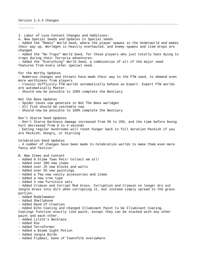 Change Log | PDF | Menu (Computing)