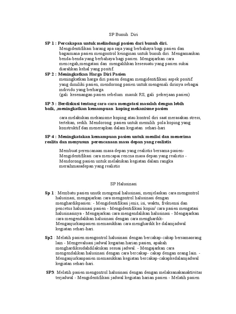 Strategi Penanganan Pasien Mental | PDF