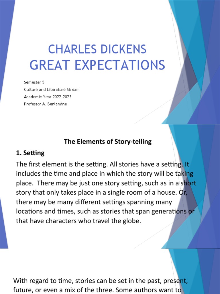Elements of Story-Telling CHARLES DICKENS | PDF | Narration | Plot ...