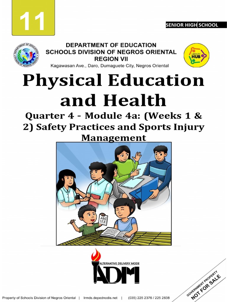 PE11 Q4 Module4a Weeks1and2 | PDF | Tendon | Concussion