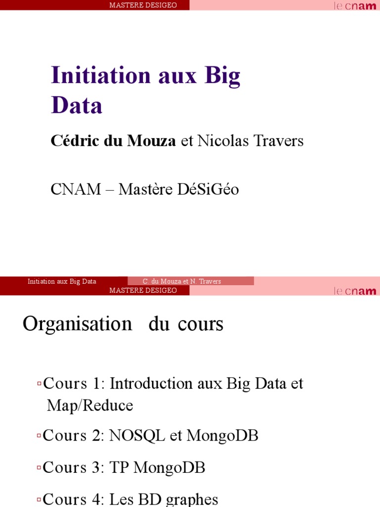 DESIGEO C1 Intro | PDF | NoSQL | Big data